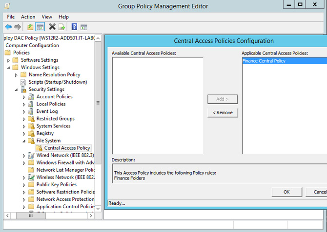 Windows Server 2012 R2: Introduzione a Dynamic Access Control ...