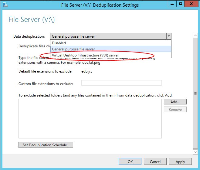 Windows Server 2012 R2: Introduzione alla Data Deduplication ...