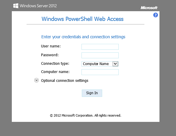 Windows Server 2012: Introduzione a PowerShell Web Access - WindowServer.it