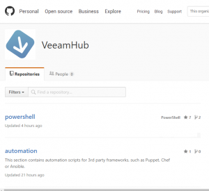 VeeamHub: Un repository per scripts, workflow ed altro - WindowServer.it