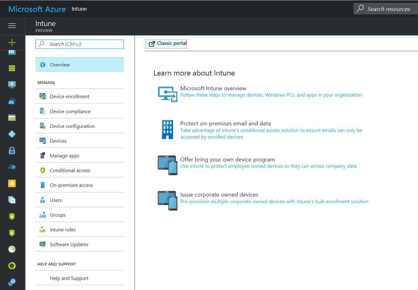 Microsoft Intune: Integrazione nel Portale Azure - WindowServer.it
