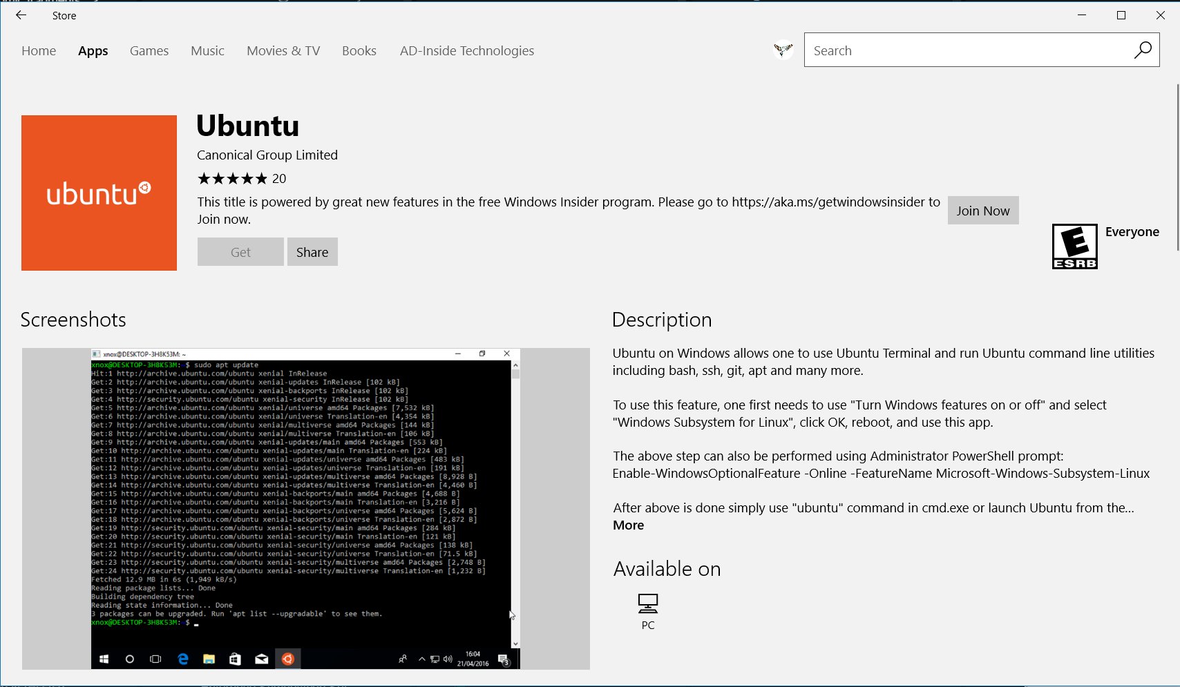 Ubuntu sbarca nel Windows Store - WindowServer.it