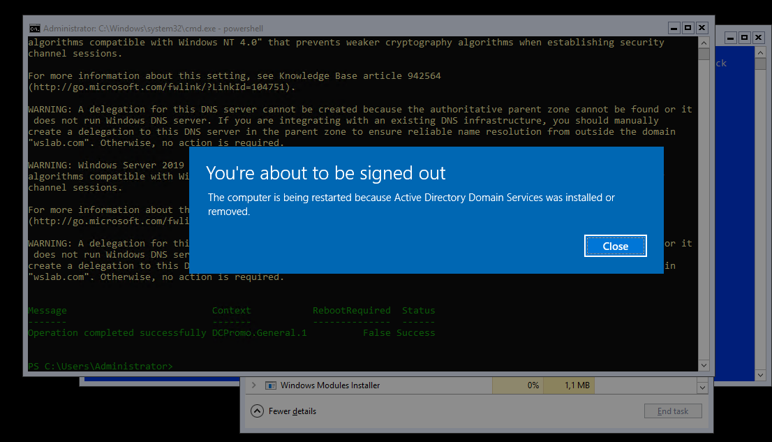 Windows Server 2019: installazione di Active Directory Domain Services ...