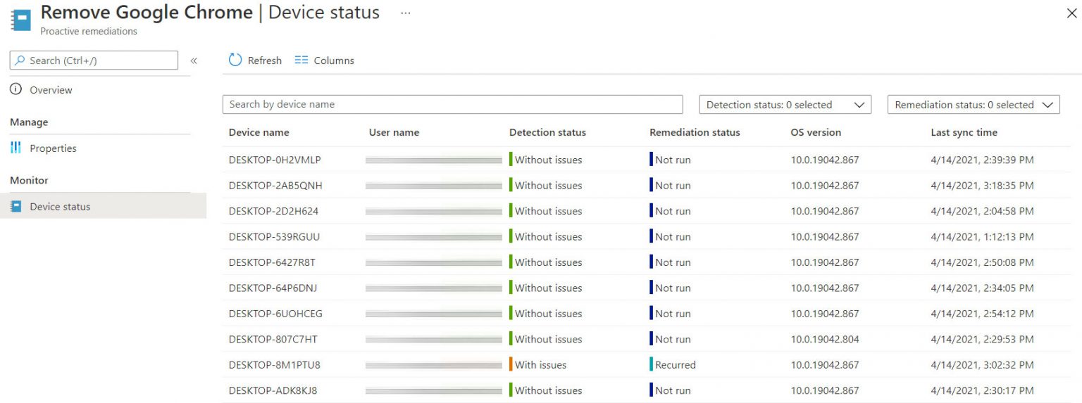 Microsoft Endpoint Manager: implementare le Proactive Remediation ...