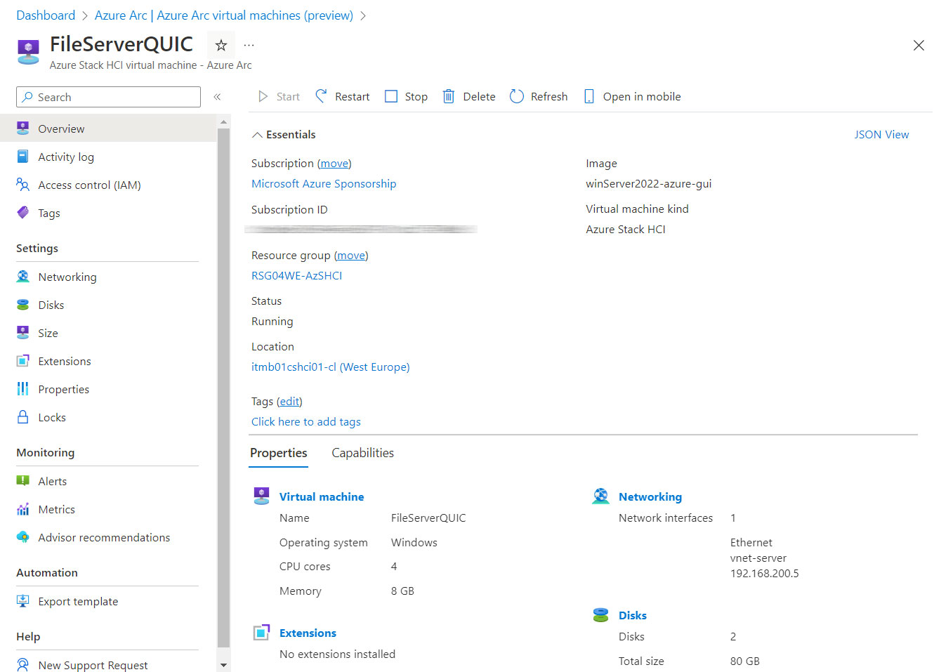 Azure Stack HCI: configurare il resource bridge - WindowServer.it